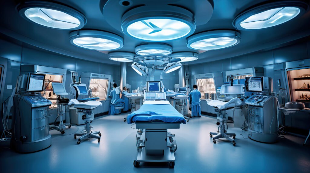 Interior view of operating room Generative AI – Welcome To COSMOS ...